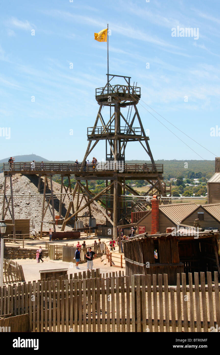 Australia, Central Victoria, Ballarat, Sovereign Hill Stock Photo - Alamy