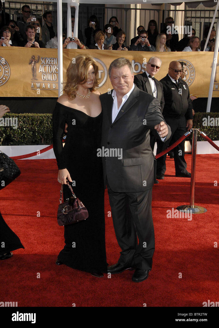 William shatner and elizabeth martin hi-res stock photography and ...