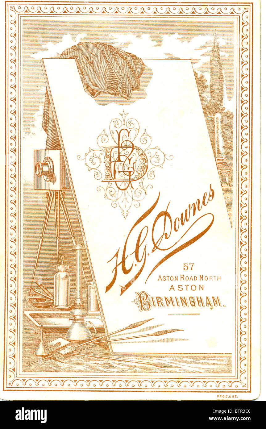 Victorian cabinet card hi-res stock photography and images - Alamy