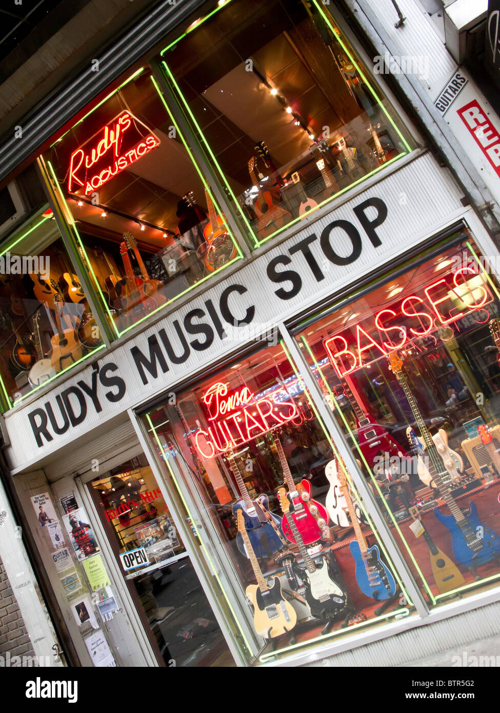 Rudy's Music Stop Storefront on W. 48th Street preciously known as ...