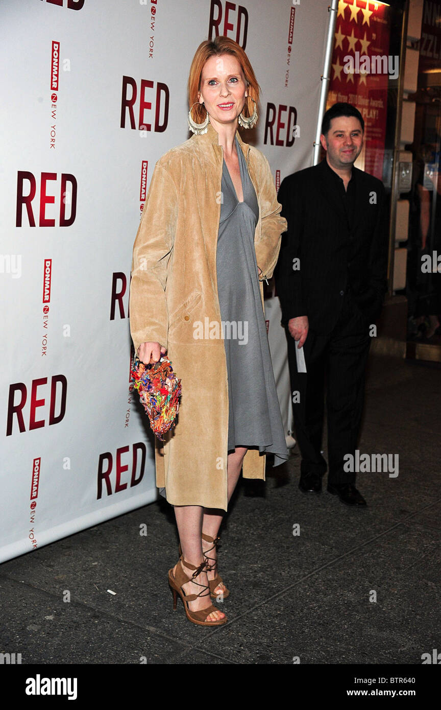 RED Opening Night on Broadway Stock Photo - Alamy