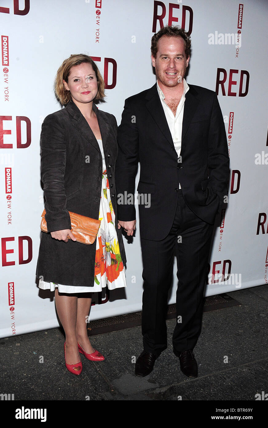 RED Opening Night on Broadway Stock Photo - Alamy