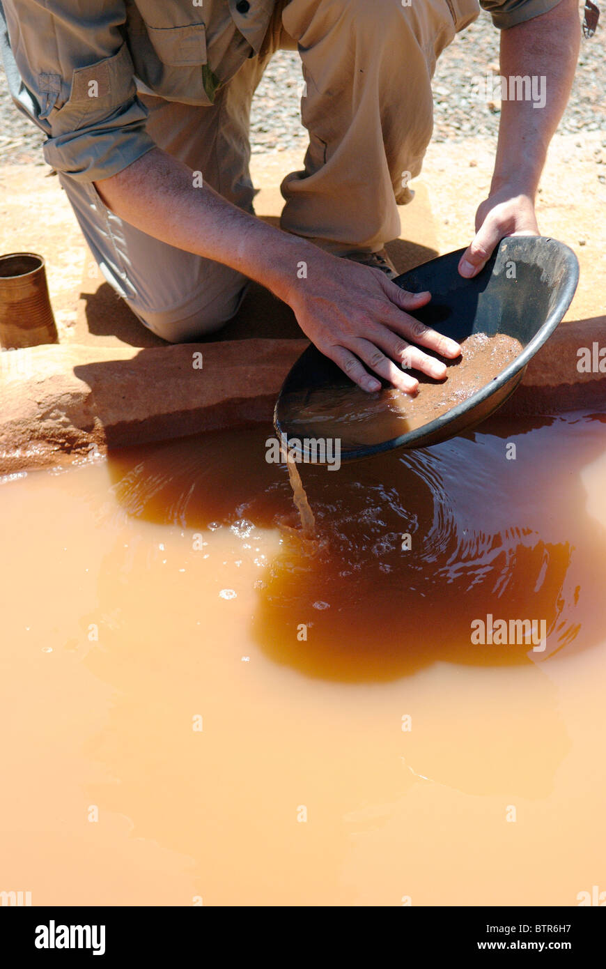 Gold panning australia hi-res stock photography and images - Alamy