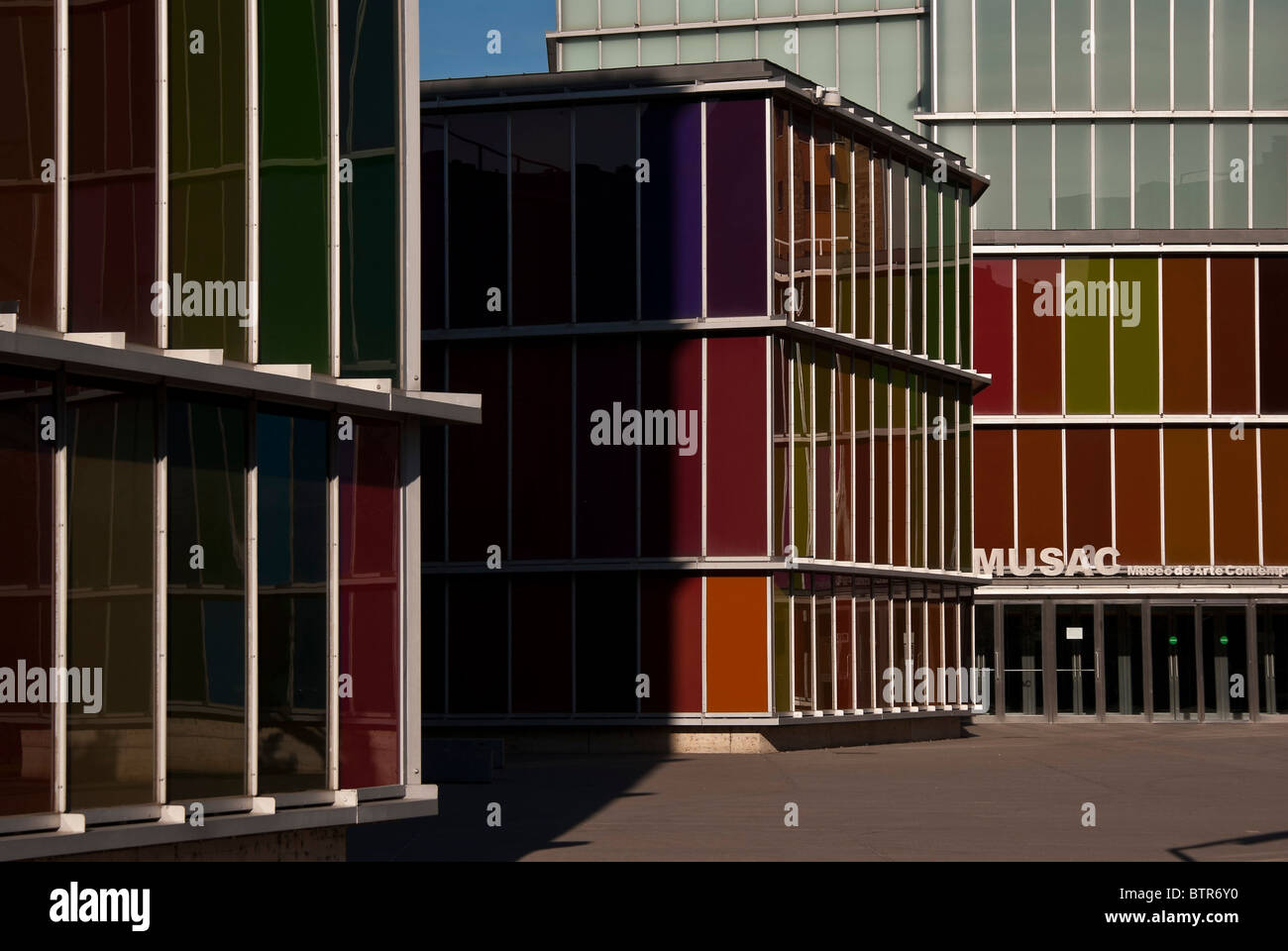 MUSAC contemporary art museum of Castilla y León in the city of León ...