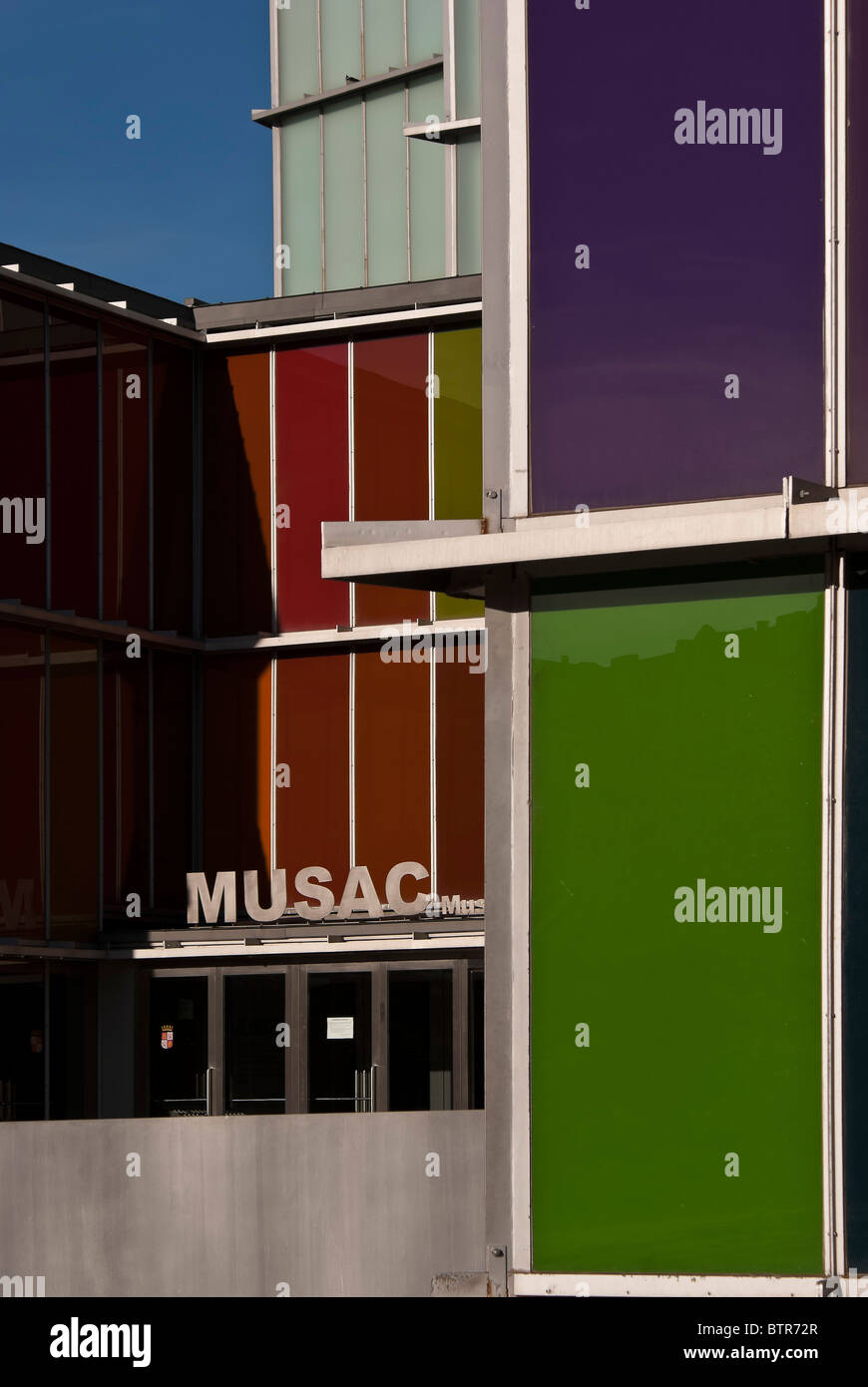 MUSAC contemporary art museum of Castilla y León in the city of León ...