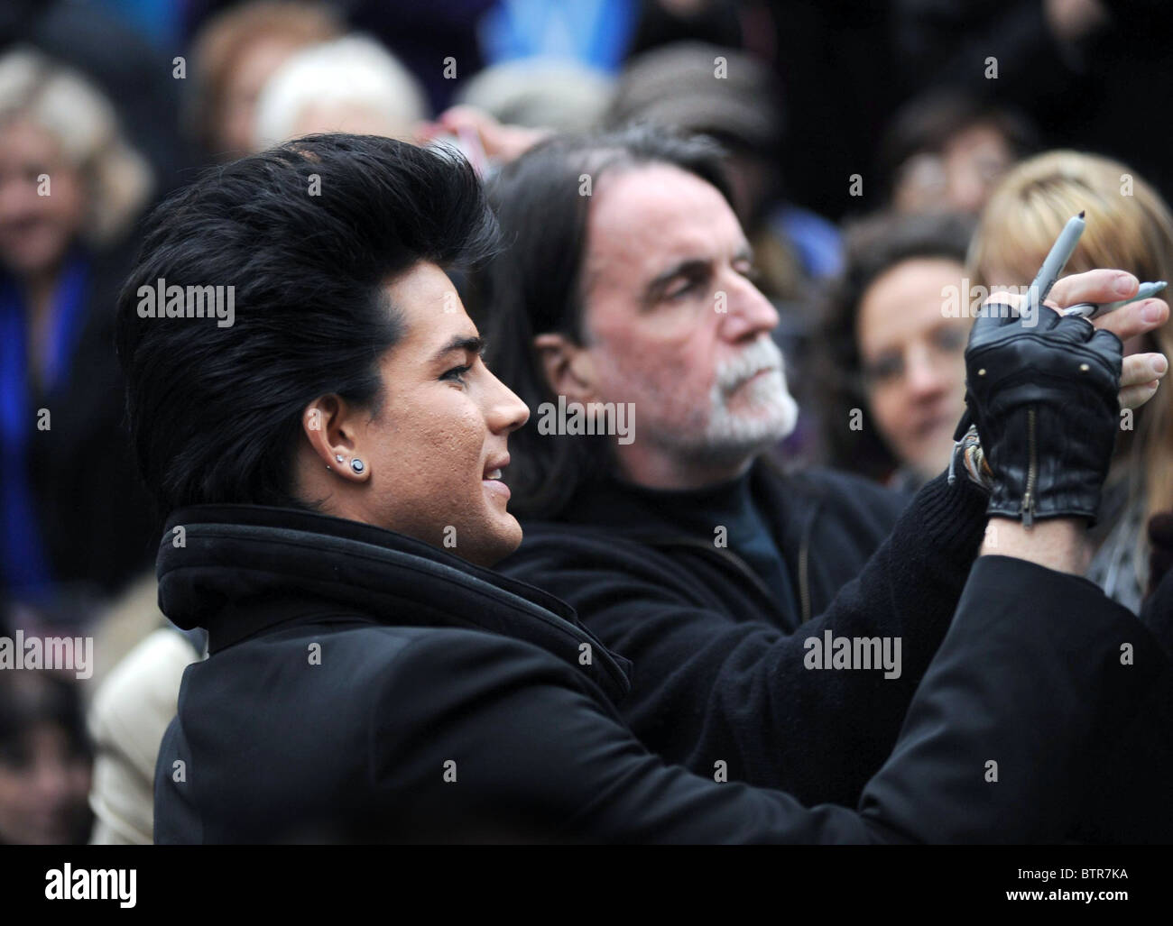 CBS Early Morning Show - Adam Lambert Stock Photo - Alamy