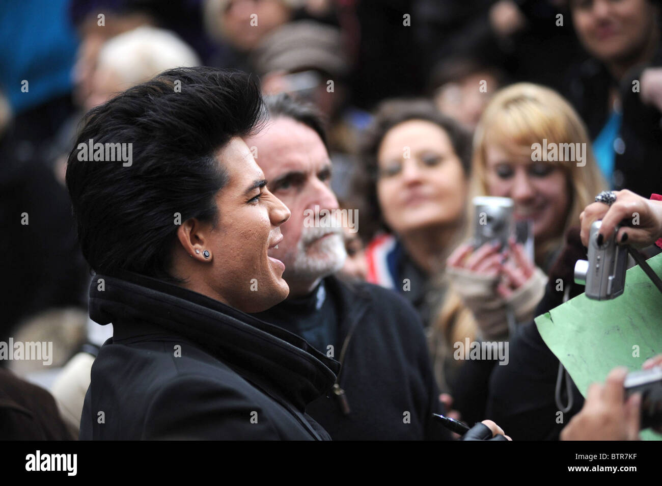 CBS Early Morning Show - Adam Lambert Stock Photo - Alamy