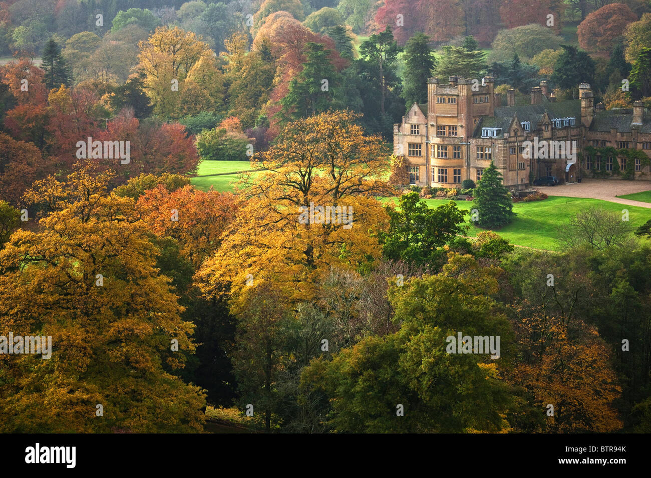 Minterne House & Gardens Stock Photo - Alamy