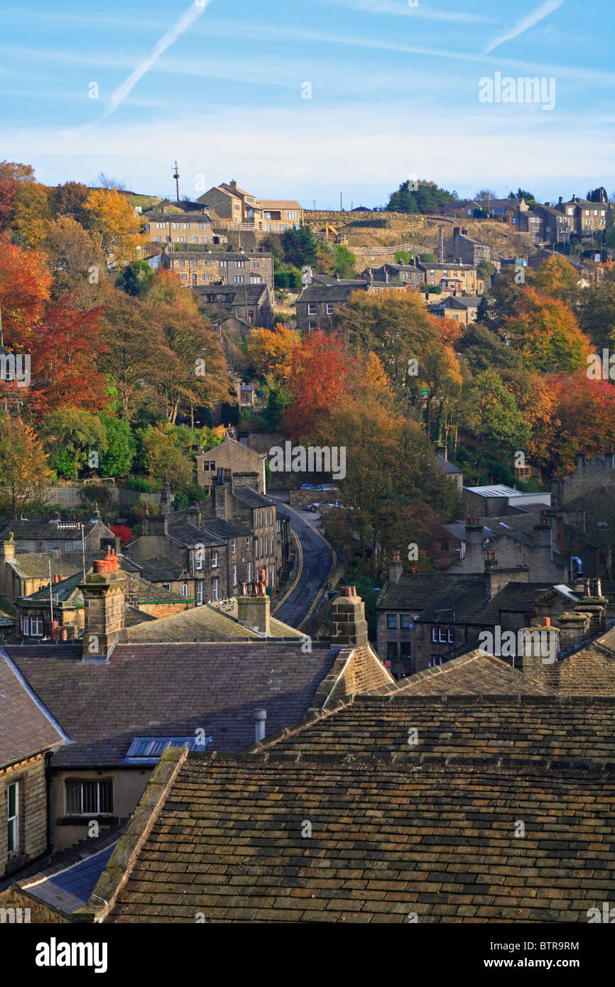 Holmfirth town centre yorkshire england hi-res stock photography and ...