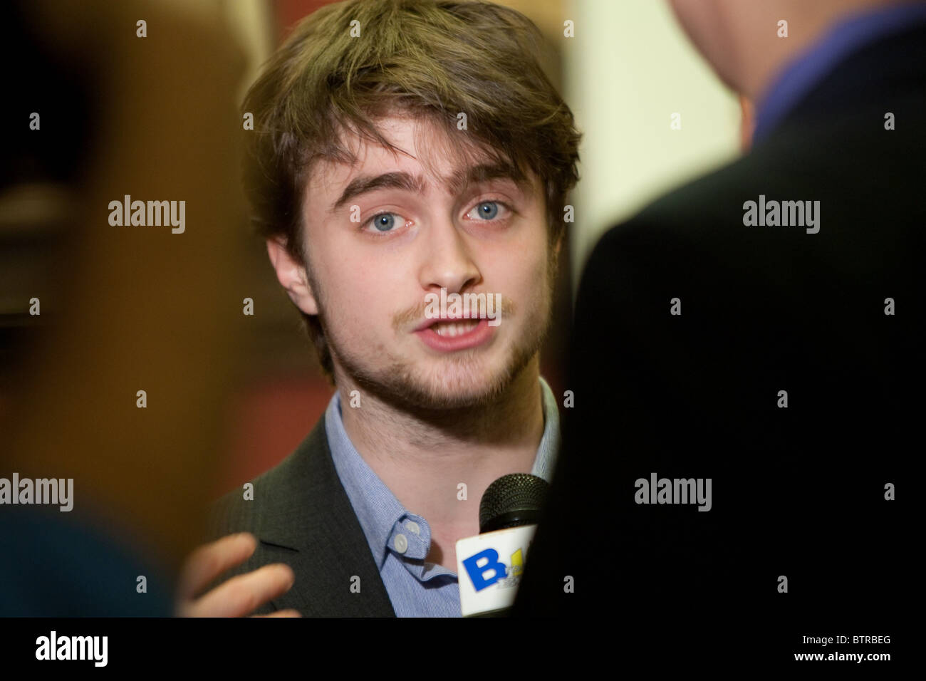 Daniel Radcliffe Caricature Unveiled at Sardi's Stock Photo - Alamy
