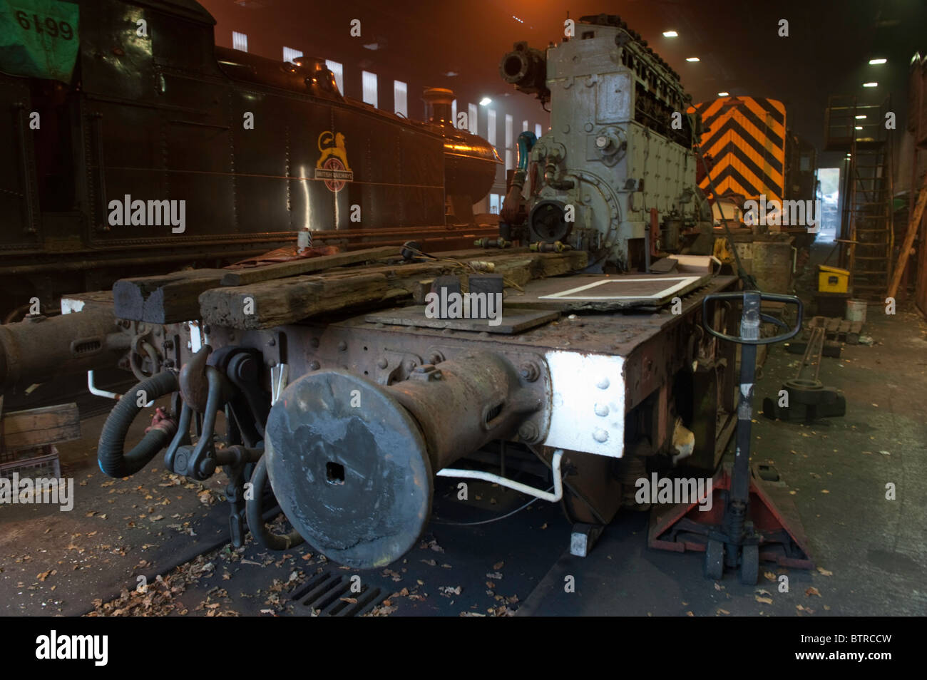 Steam locomotive engine sheds hi-res stock photography and images - Alamy