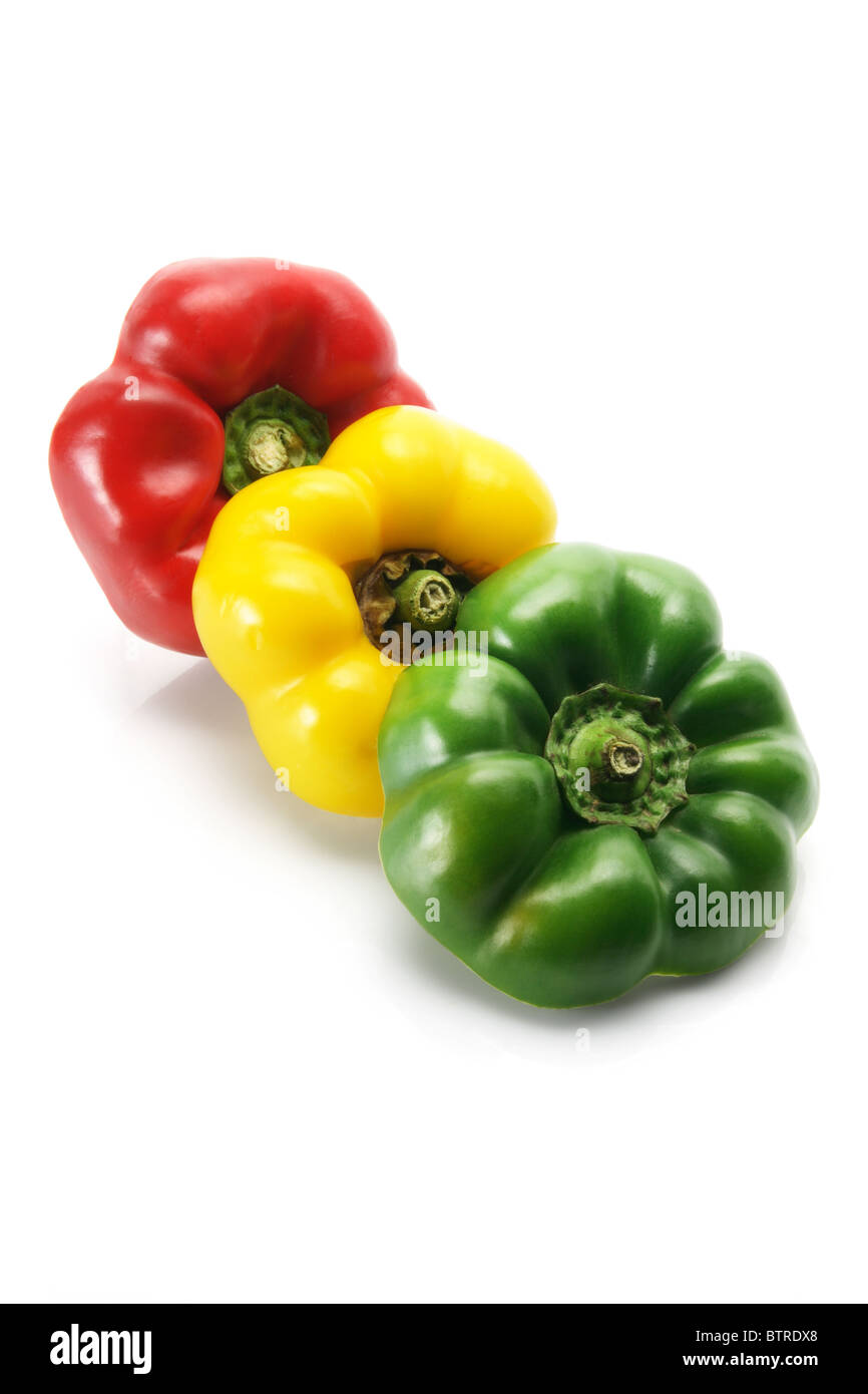 Yellow capsicums sliced hi-res stock photography and images - Alamy