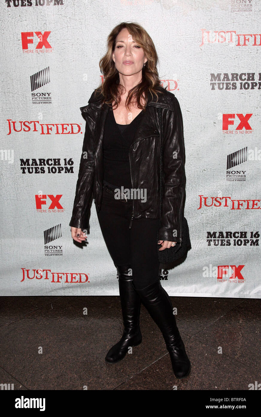 JUSTIFIED Series Premiere on FX Stock Photo - Alamy