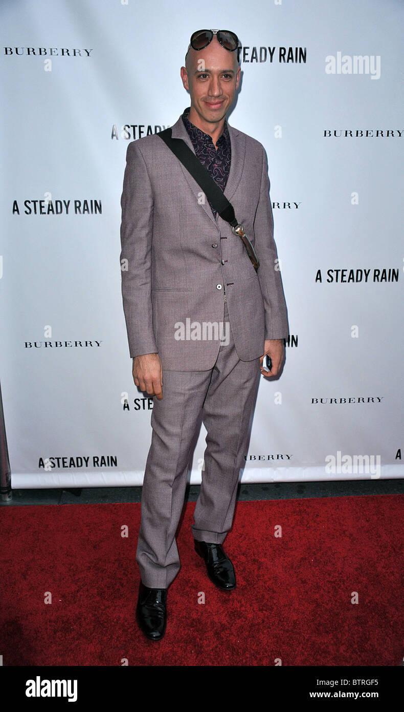 A STEADY RAIN Opening Night Stock Photo - Alamy