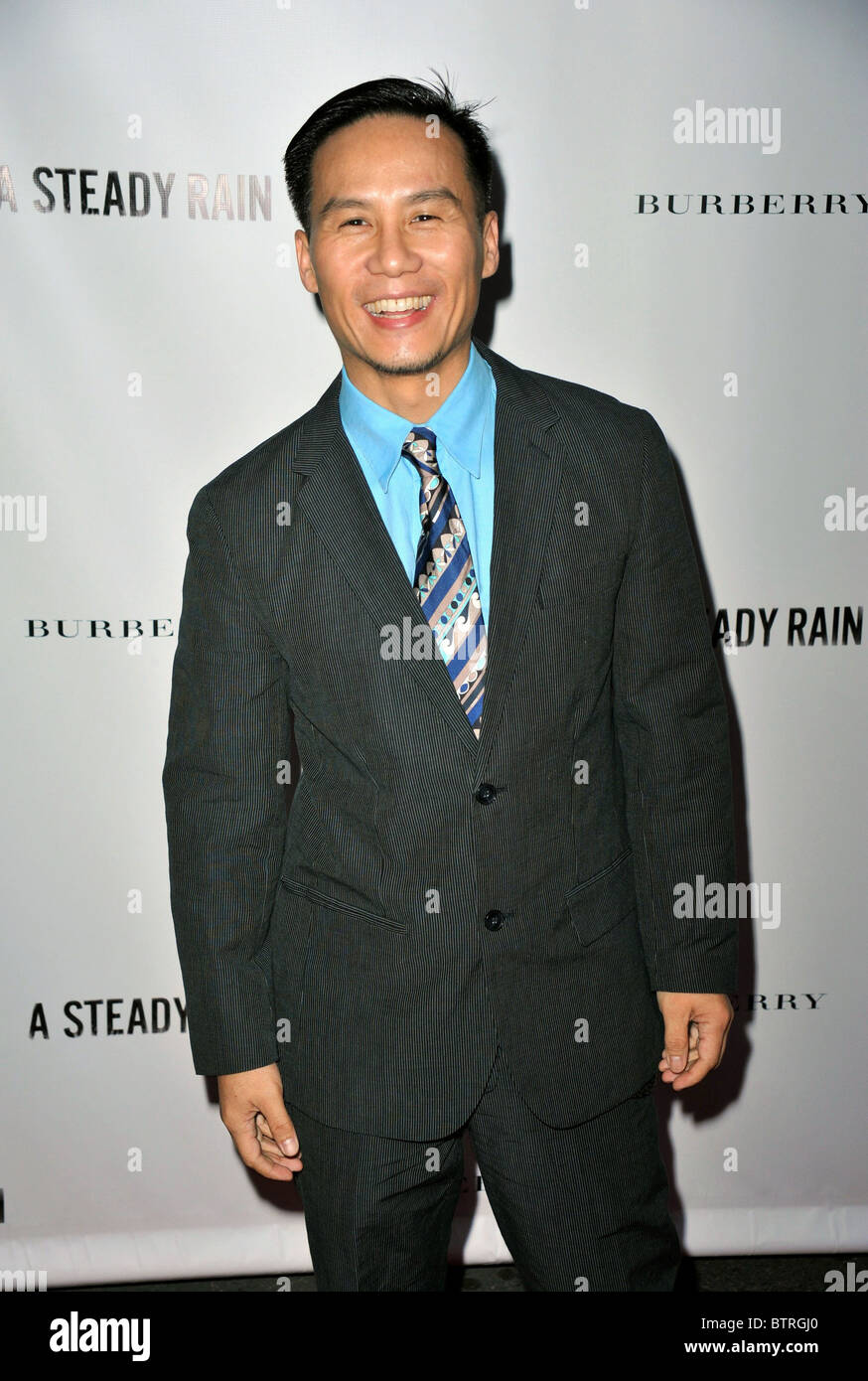 A STEADY RAIN Opening Night Stock Photo - Alamy