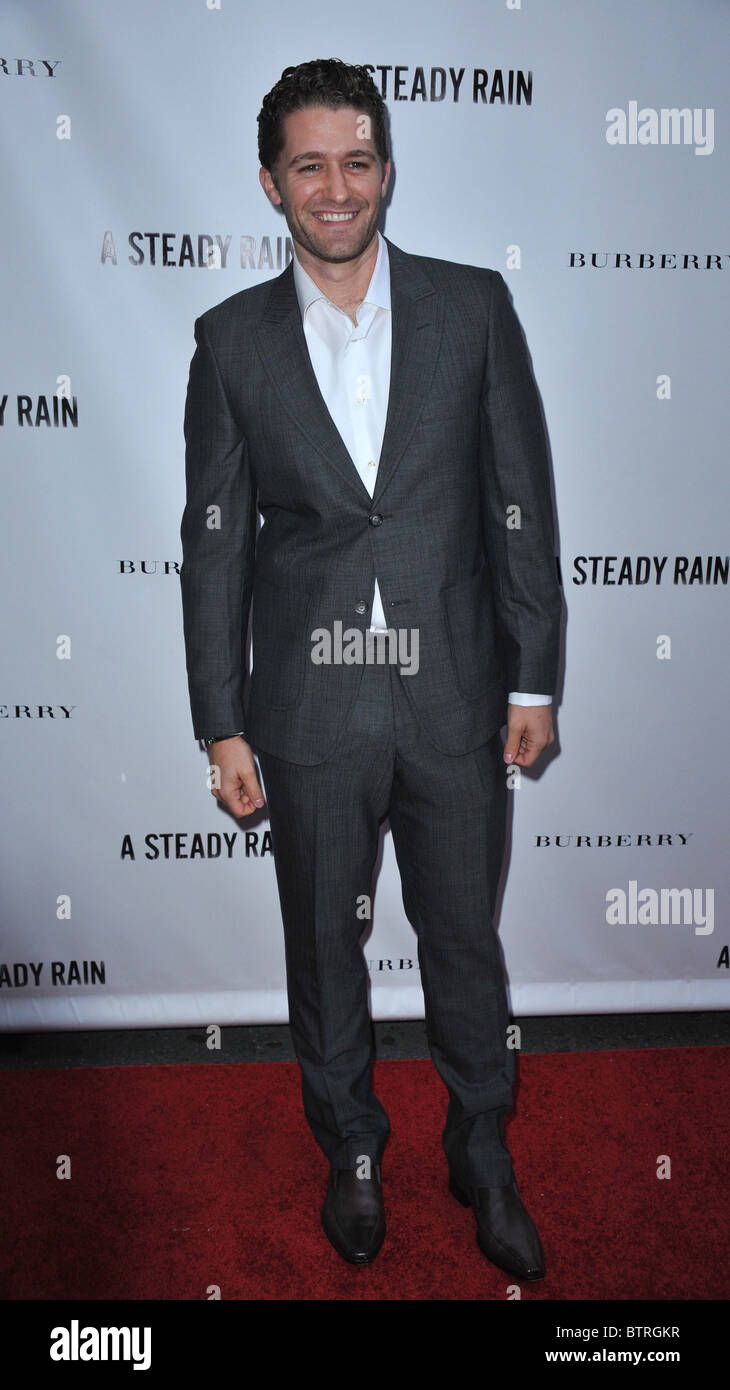 A STEADY RAIN Opening Night Stock Photo - Alamy