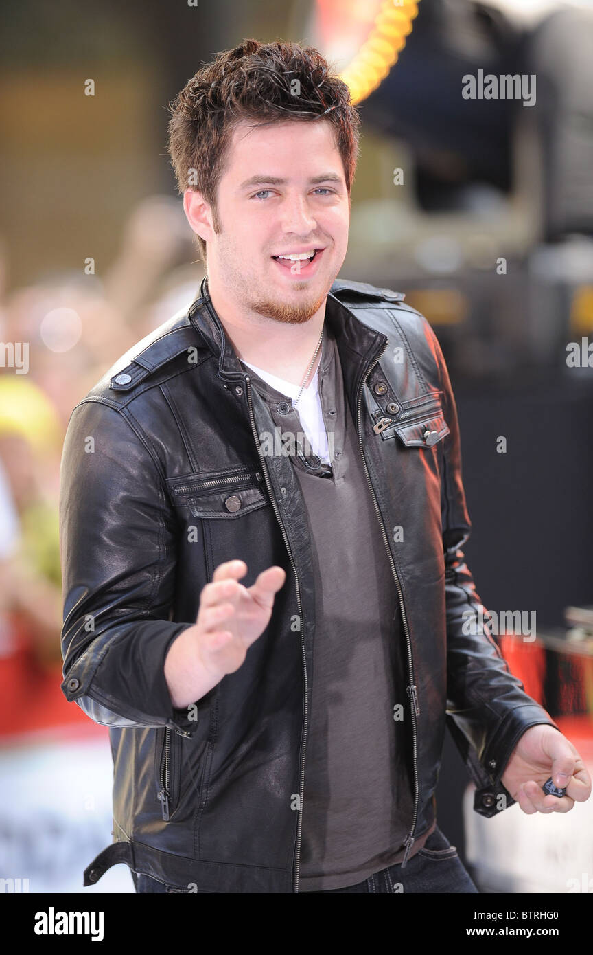 NBC Today Show Concert with AMERICAN IDOL Winner and Runner-Up Stock ...