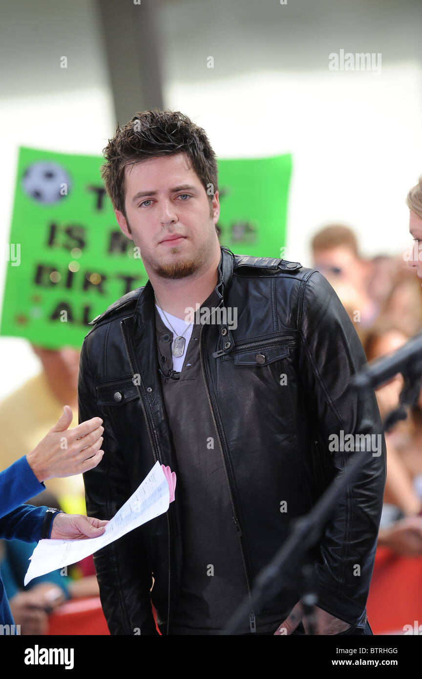 NBC Today Show Concert with AMERICAN IDOL Winner and Runner-Up Stock ...