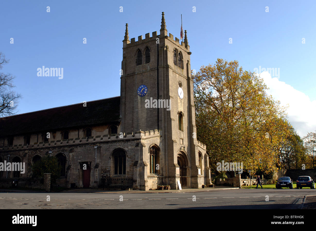 St. Thomas a Becket Church, Ramsey, Cambridgeshire, England, UK Stock ...