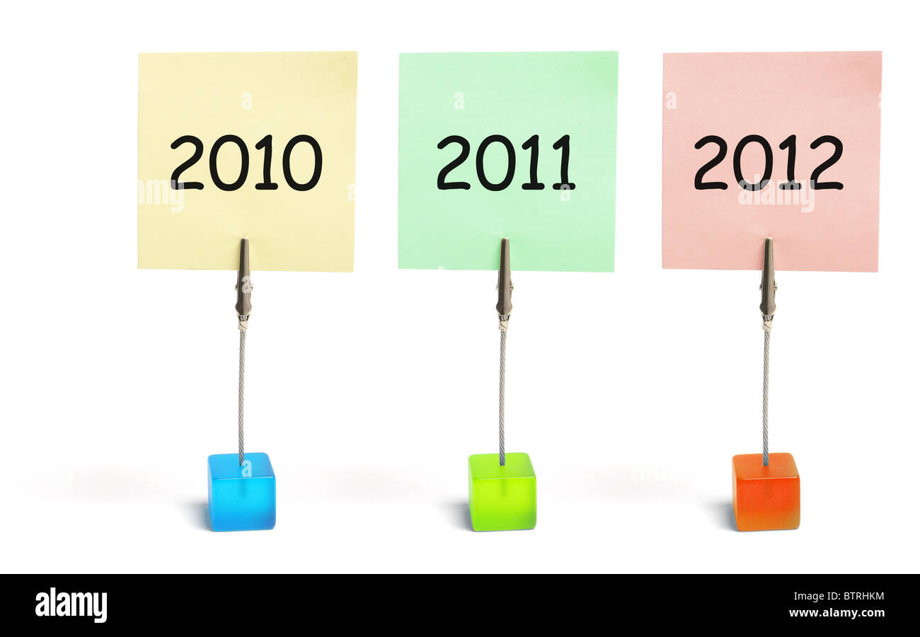 New year office stationery hi-res stock photography and images - Alamy