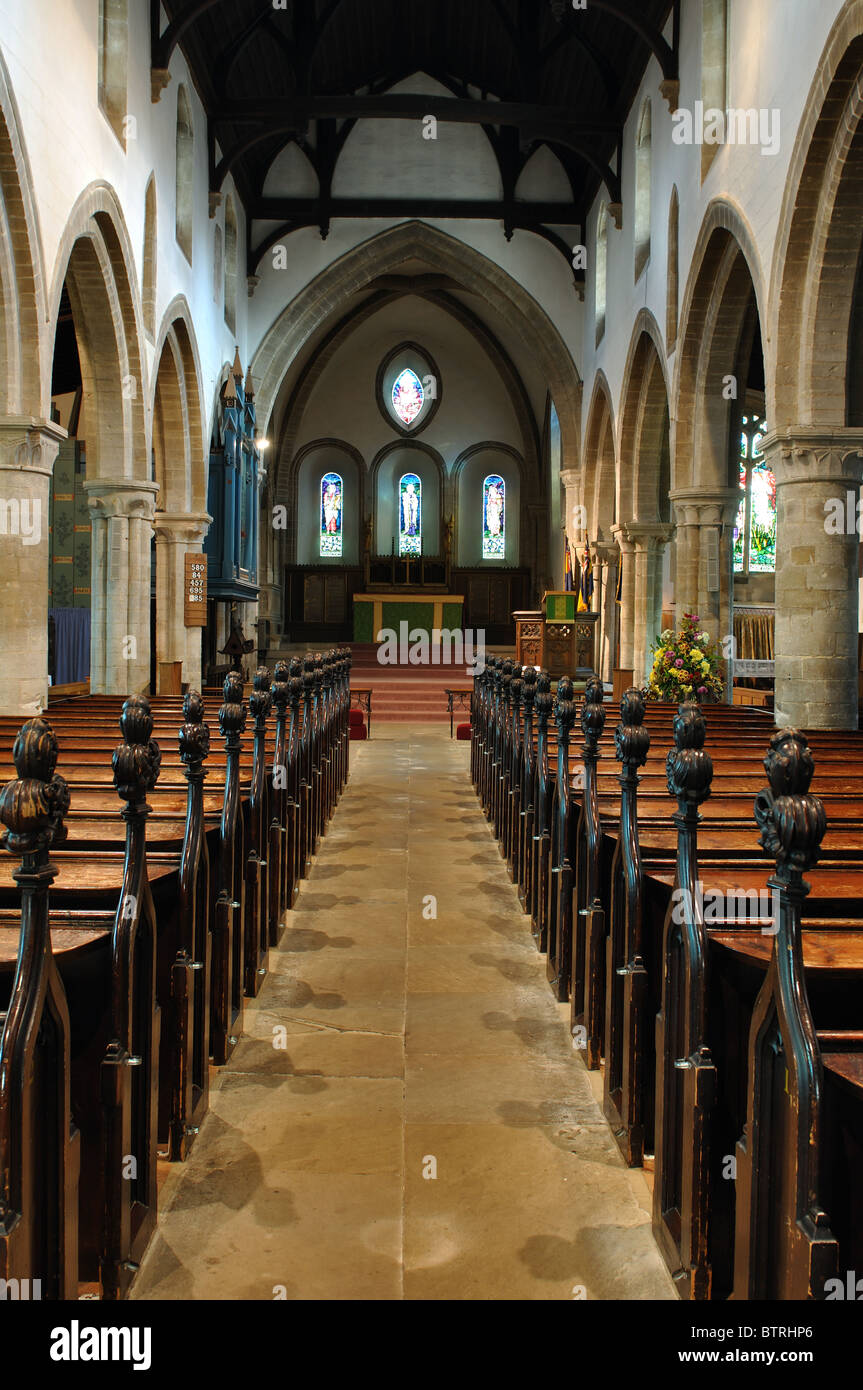 St. Thomas a Becket Church, Ramsey, Cambridgeshire, England, UK Stock ...