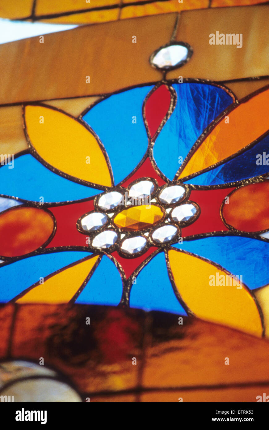 stained glass art craft color pattern gallery light precision care ...