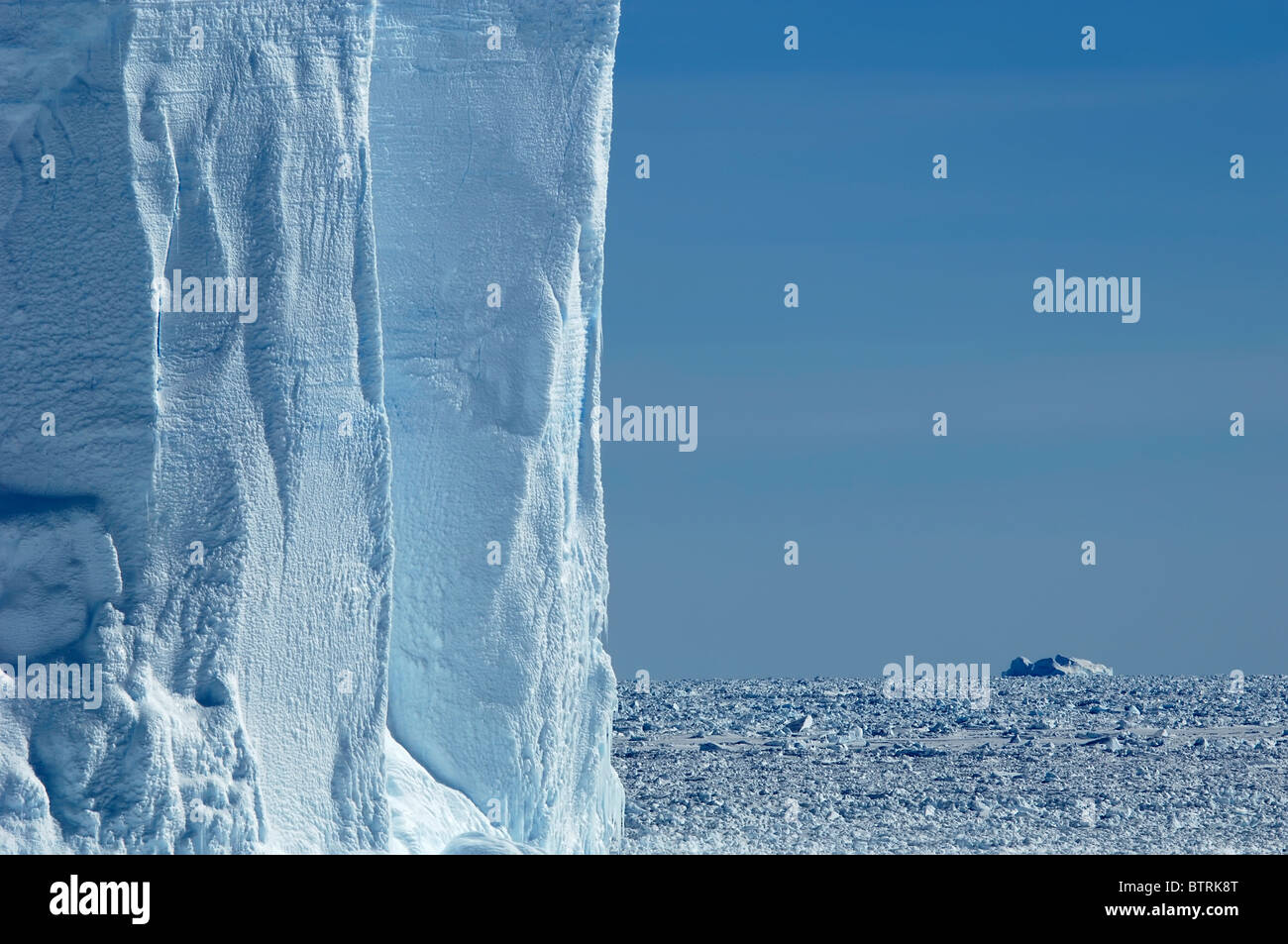 Iceberg wall in Antarctica Stock Photo - Alamy