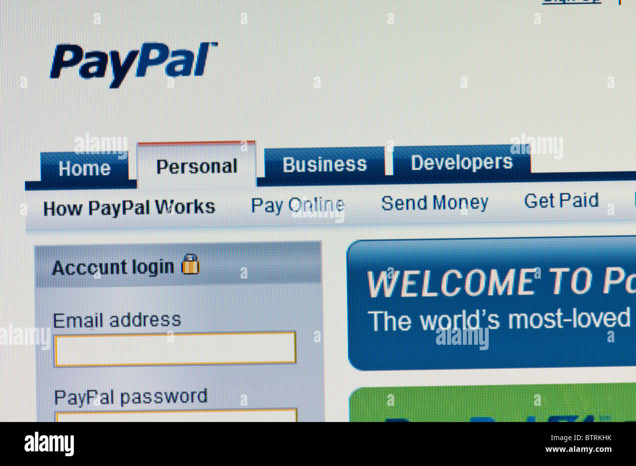 Paypal screen hi-res stock photography and images - Alamy
