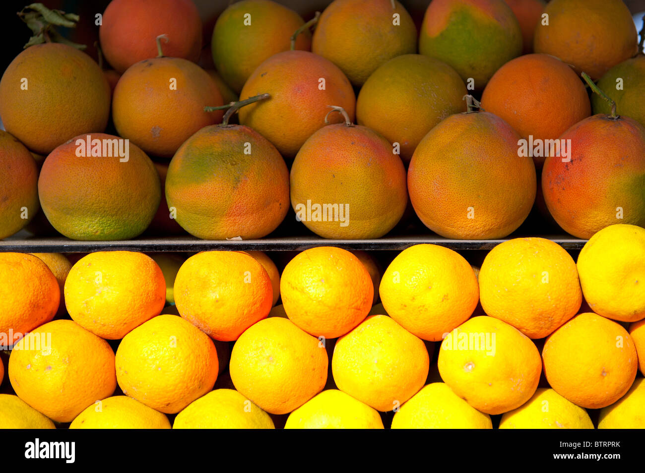 Orange Stalls Marrakech Morocco North Africa Stock Photo - Alamy