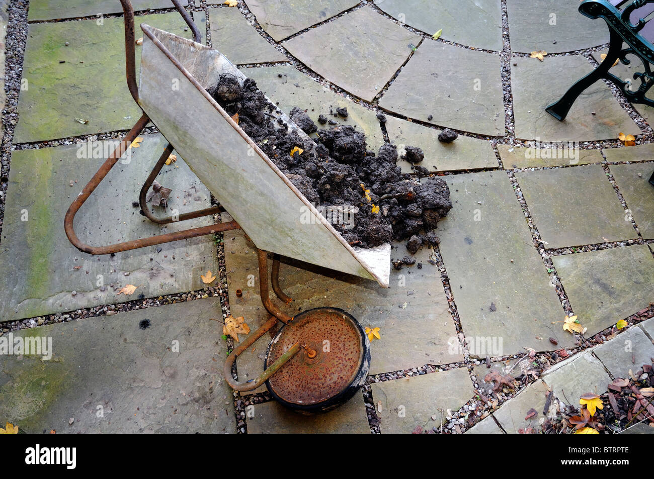 Old barrow rust hi-res stock photography and images - Alamy