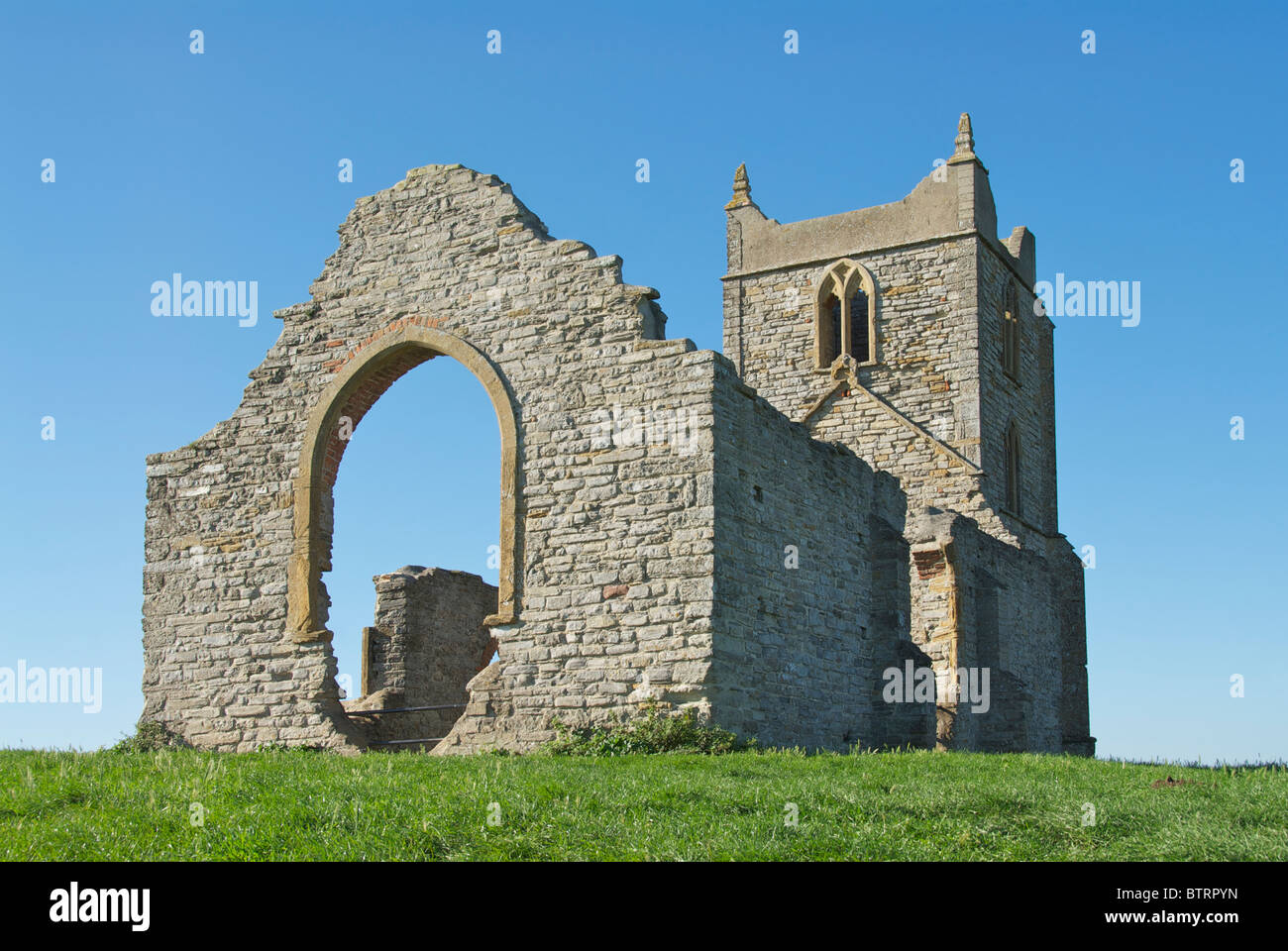 Old burrow hill hi-res stock photography and images - Alamy
