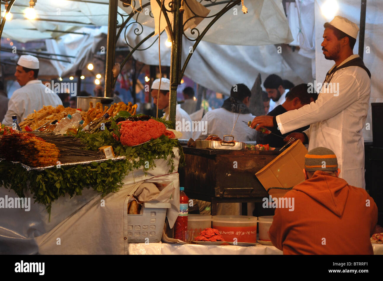 Marrakesh food market hi-res stock photography and images - Alamy