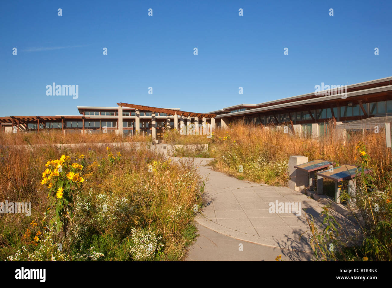 Prairie Learning Center at Neal Smith National Wildlife Refuge, a ...