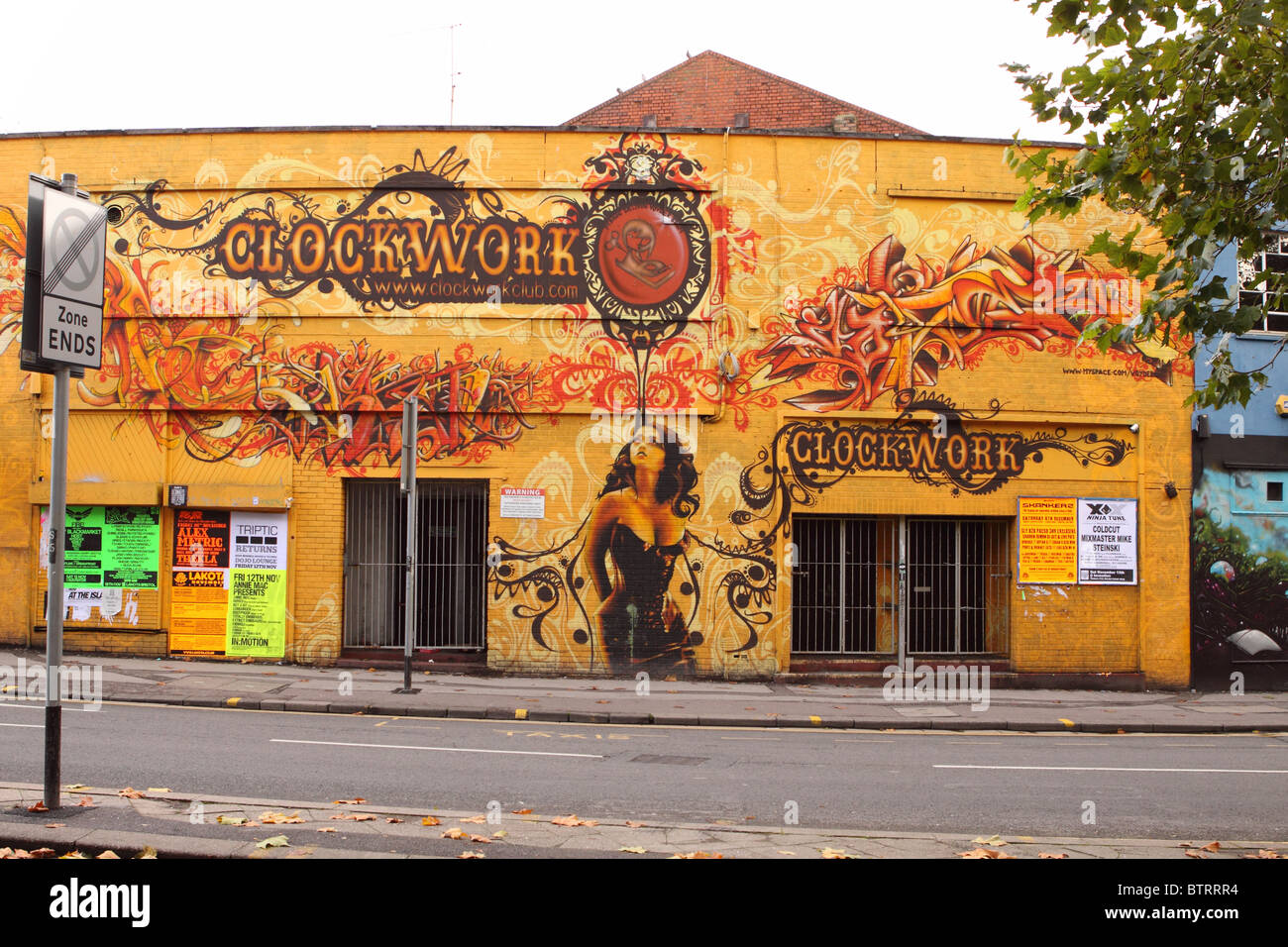 The Clockwork Club in the Stokes Croft area of Bristol a live music ...