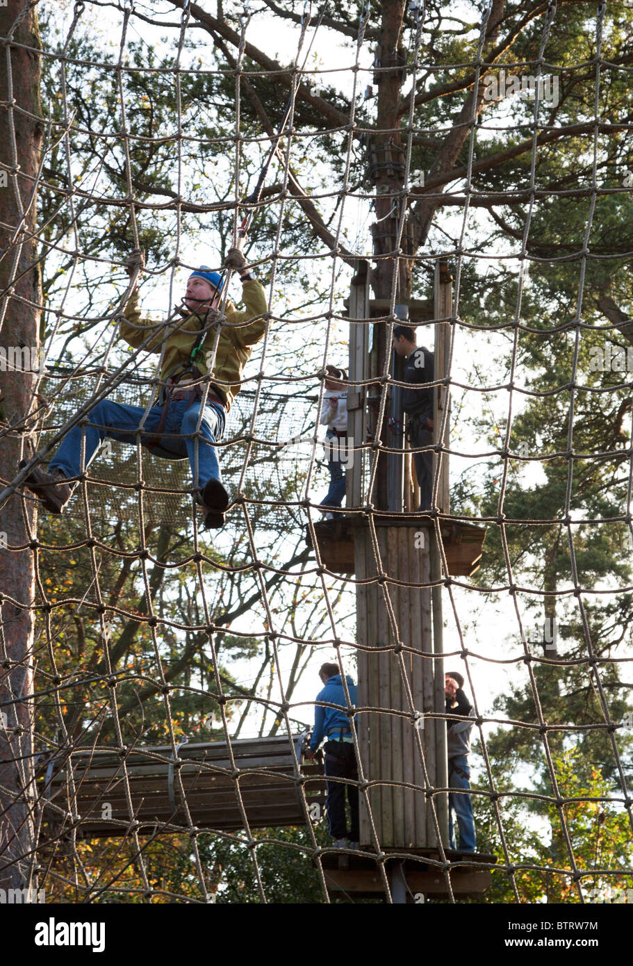 Go ape adventure park hi-res stock photography and images - Alamy