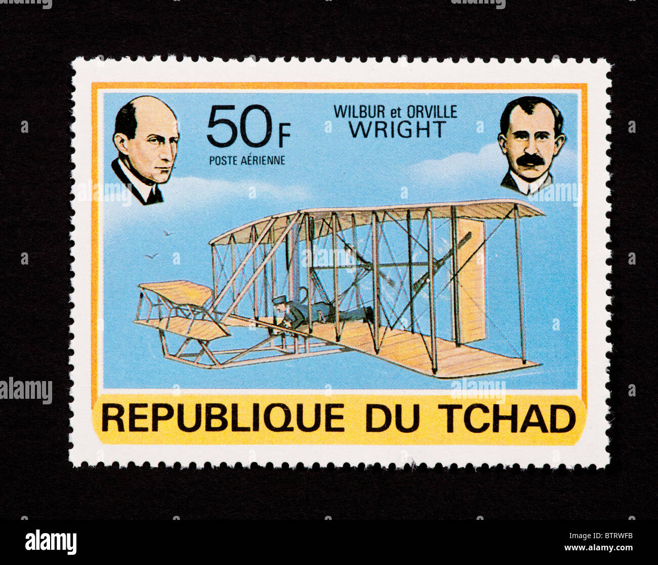 Chad postage stamp hi-res stock photography and images - Alamy