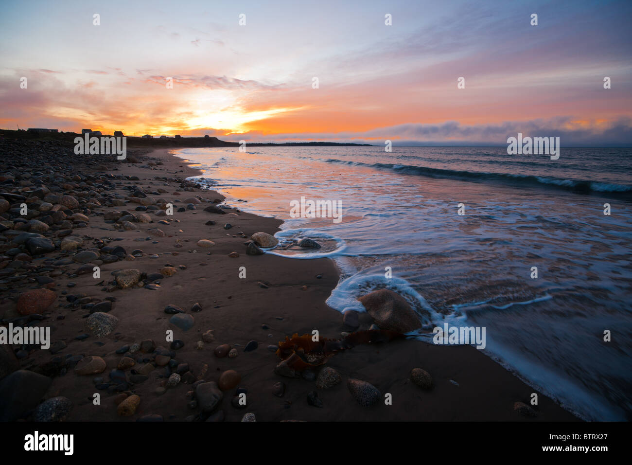 Sunrise at Hirtle's Beach Stock Photo - Alamy