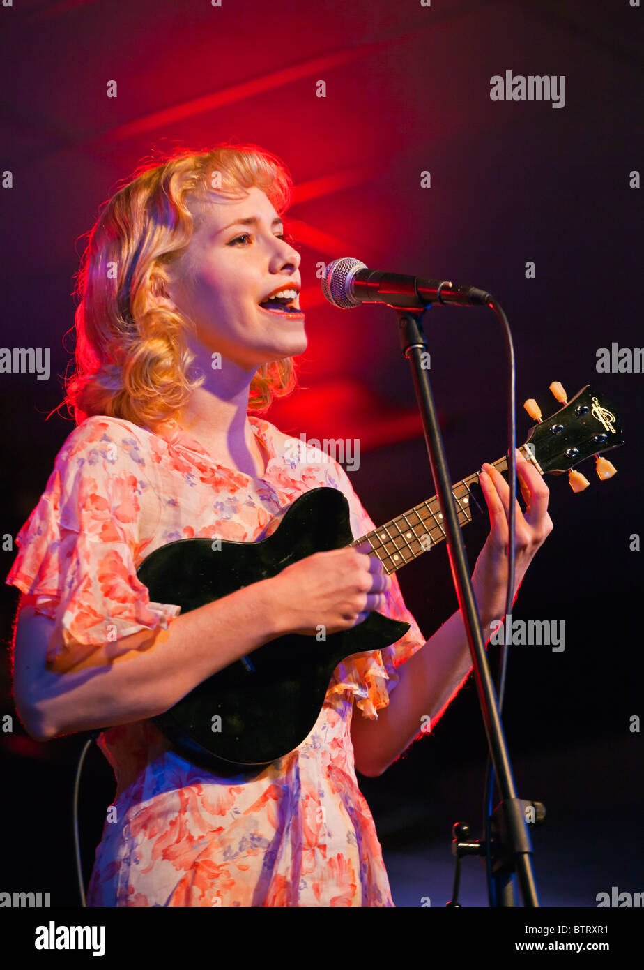NELLIE MCKAY sings and plays guitar at the Nightclub - 2010 MONTEREY ...