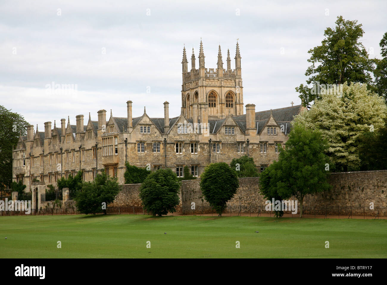 Merton College, Oxford University Stock Photo - Alamy