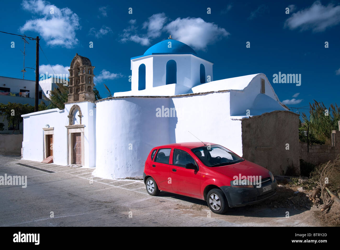 Whitewashed temples hi-res stock photography and images - Alamy