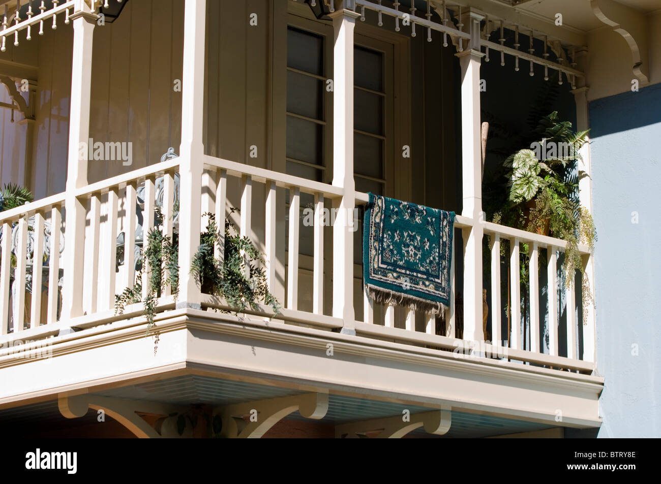 Balcony at Disneyland Amusement Park in California USA Stock Photo - Alamy
