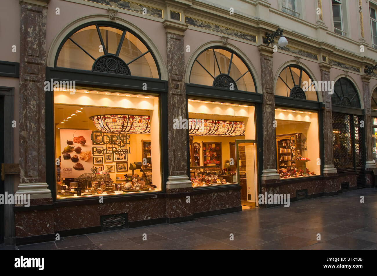 Royal Galleries of Saint Hubert, Brussels, Brabant, Belgium Stock Photo ...