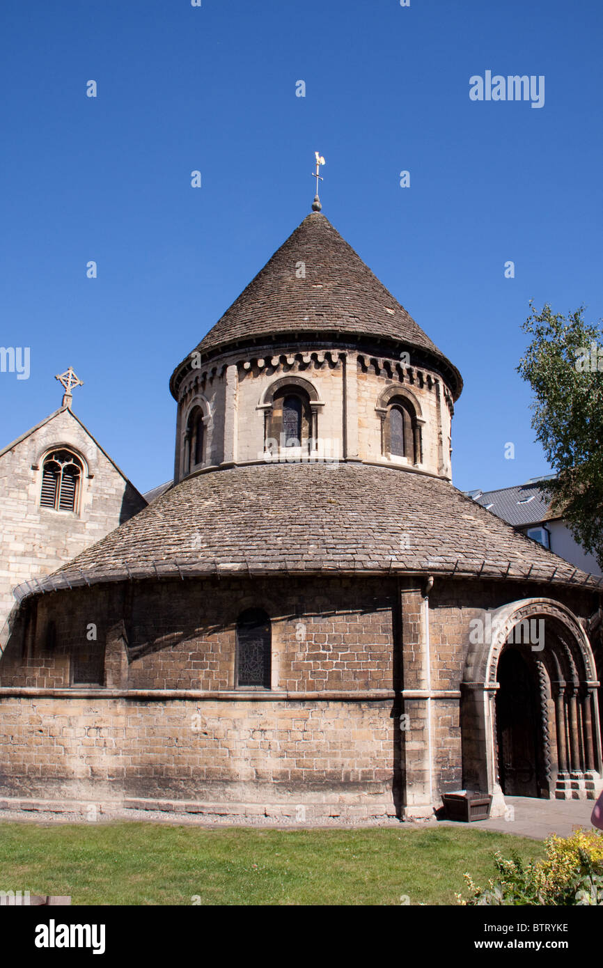 Round church , Cambridge England Stock Photo - Alamy