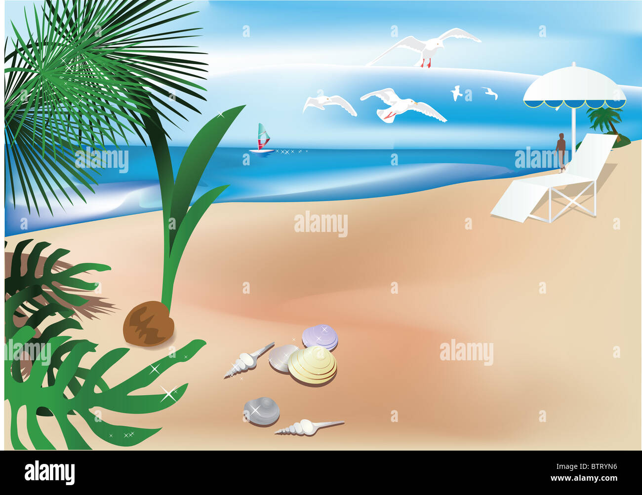 abstract tropical backgrounds Stock Photo - Alamy