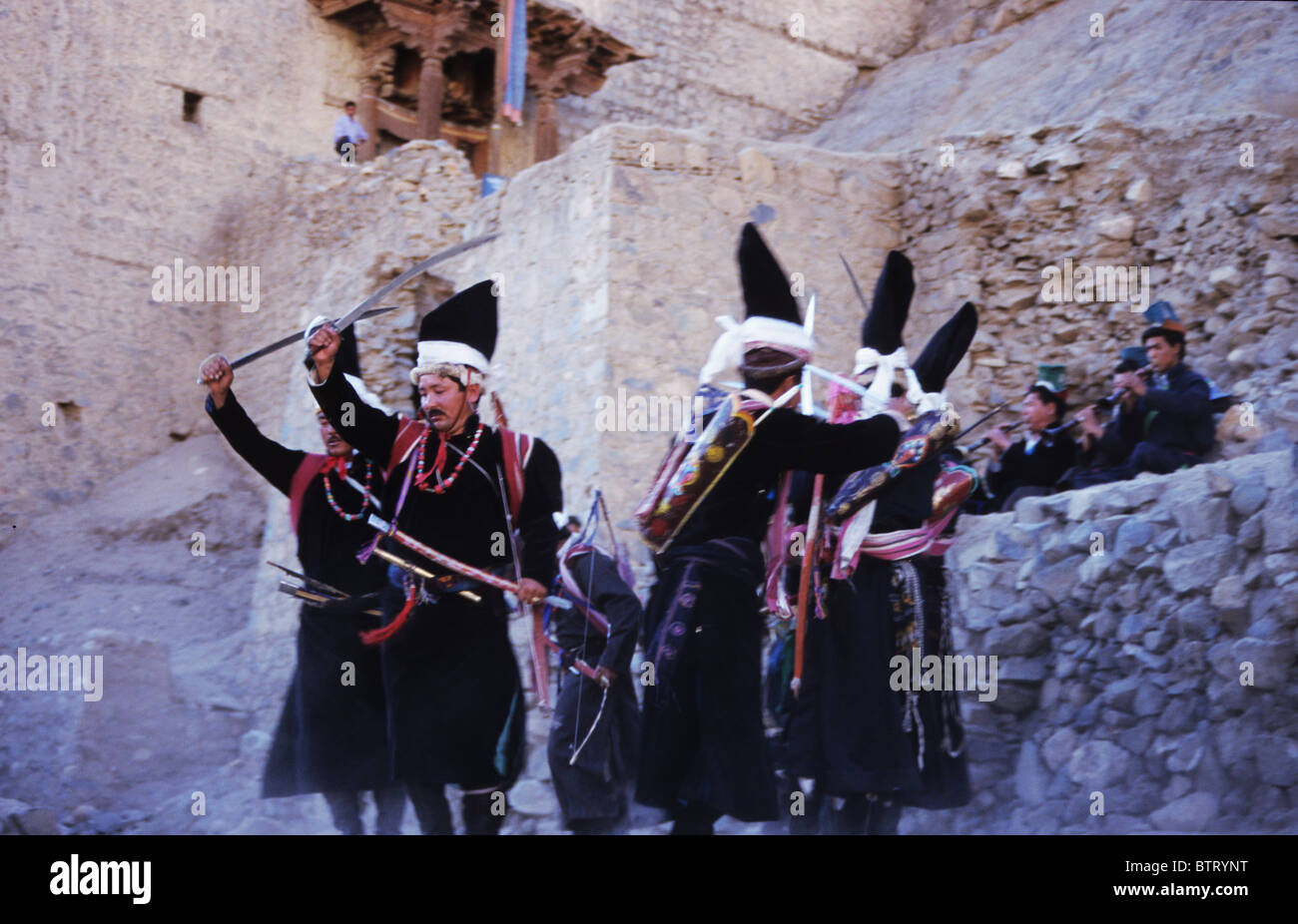 Traditional ladakhi dance in hi-res stock photography and images - Alamy
