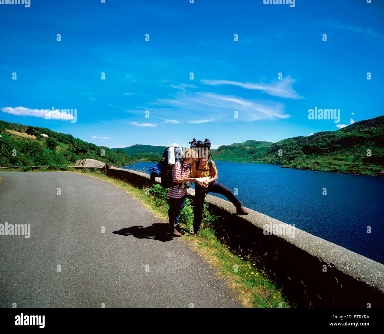 Lough Caragh, Co Kerry, Ireland Stock Photo - Alamy