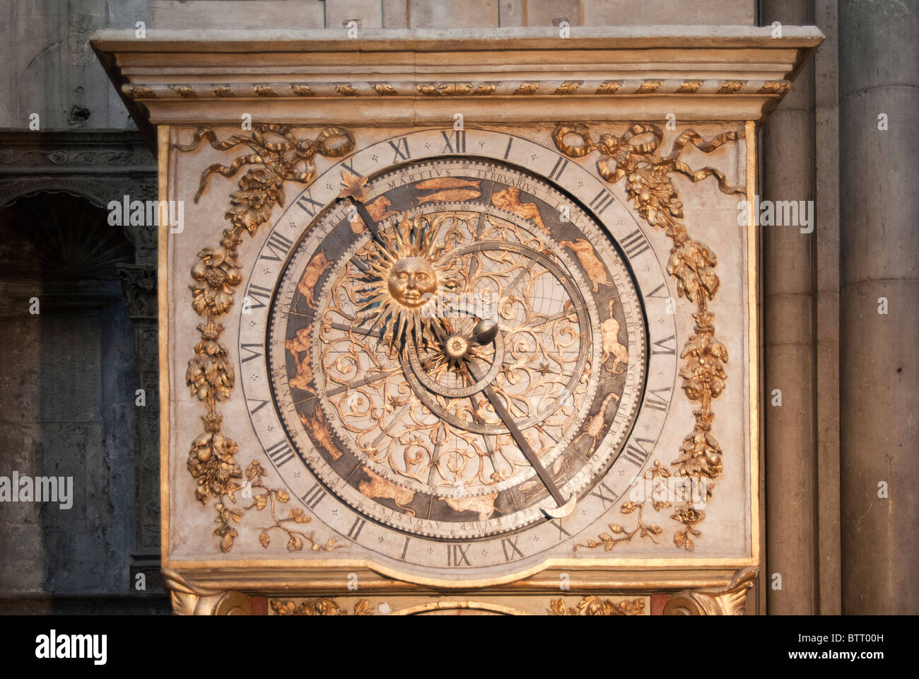 Astronomical clock saint jean lyon hi-res stock photography and images ...