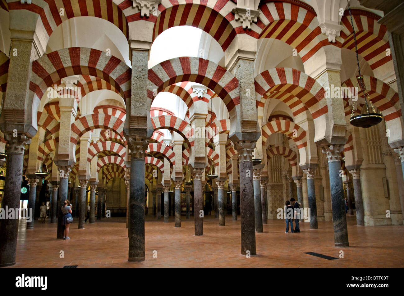 Mezquita Moorish Mosque Cathedral Catholic Cordoba Spain Spanish Stock ...