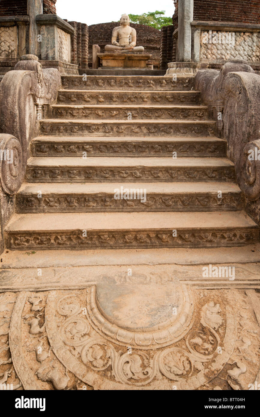 Vatadage, Polonnaruwa, Sri Lanka Stock Photo - Alamy