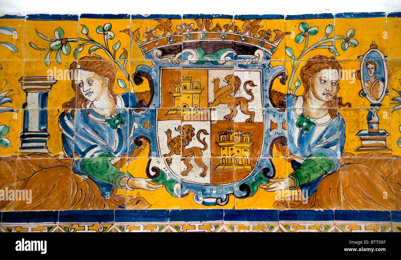 Alcazar seville palace moorish hi-res stock photography and images - Alamy